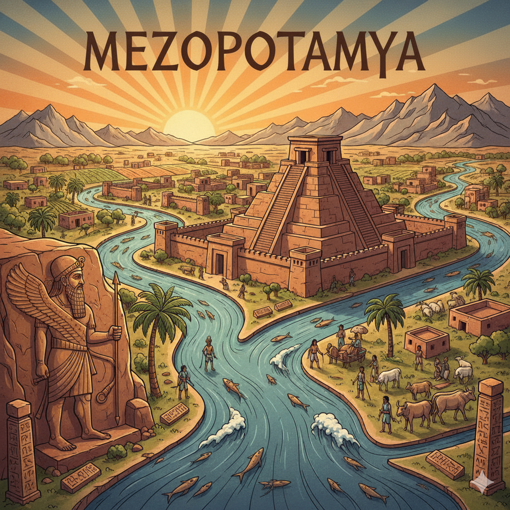 Cradle of Civilizations: Mesopotamia | KÜRE Encyclopedia