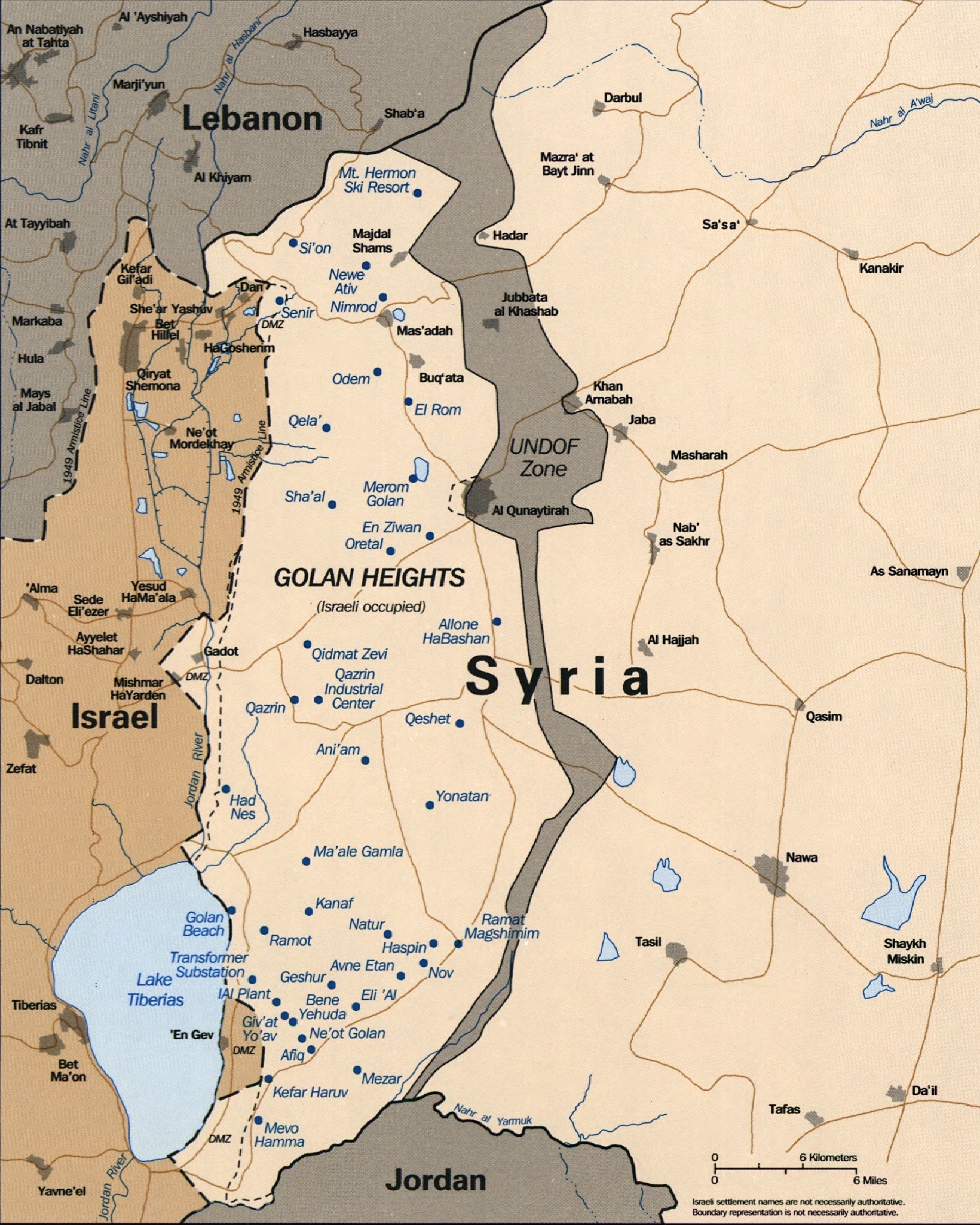Golan Tepeleri | KÜRE Ansiklopedi