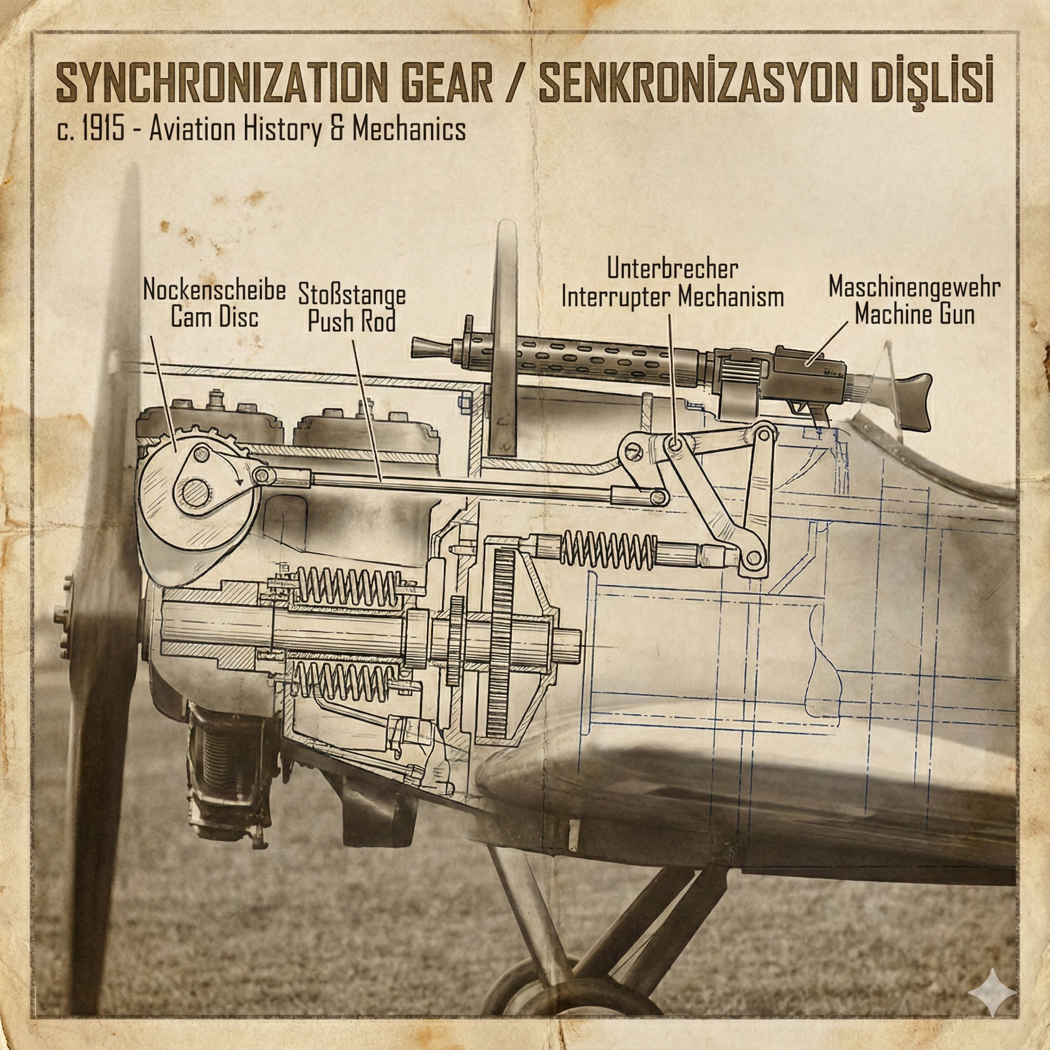 Synchronization Gear (Aviation) | KÜRE Encyclopedia